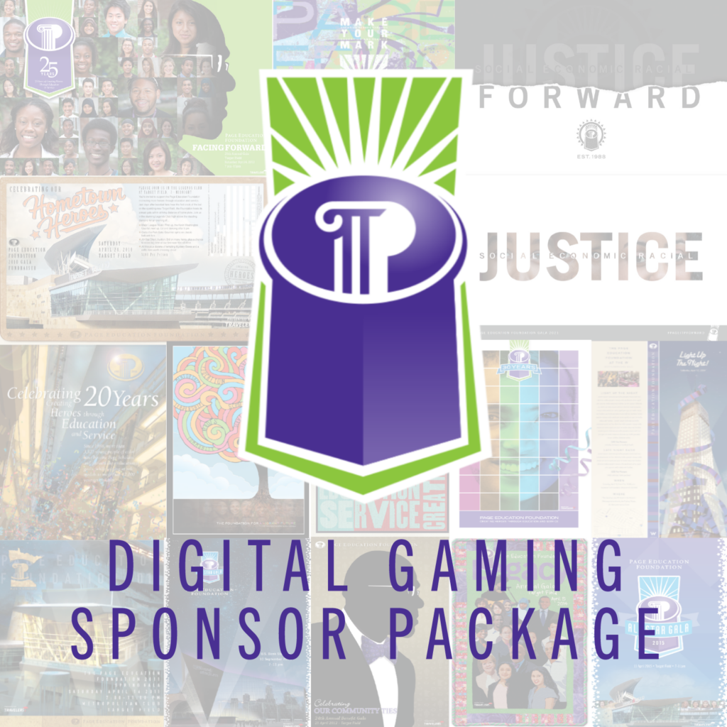 Digital Gaming Sponsor - Page Education Foundation